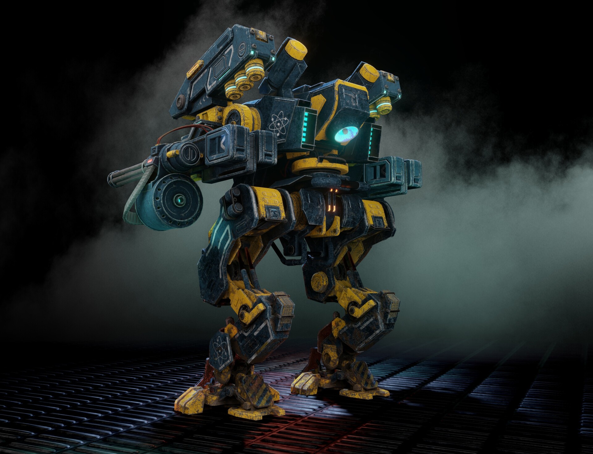 Dmitriy Shishkin - Ocean Yellow Mech
