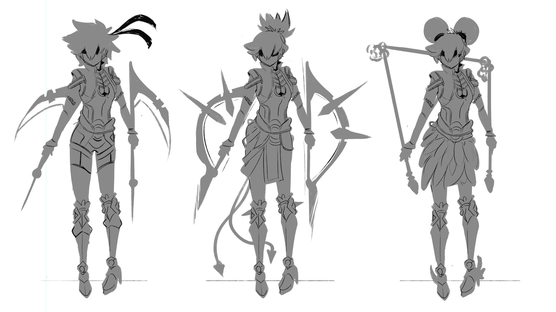 ArtStation - Scarlet OC - character concept