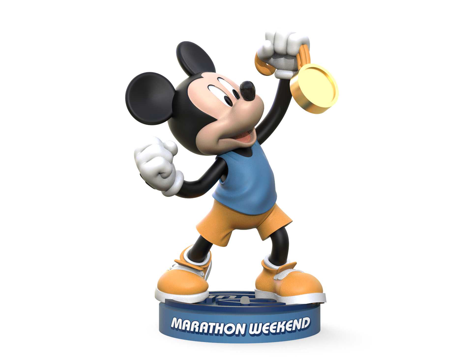 ArtStation - Mickey runDisney Figurine