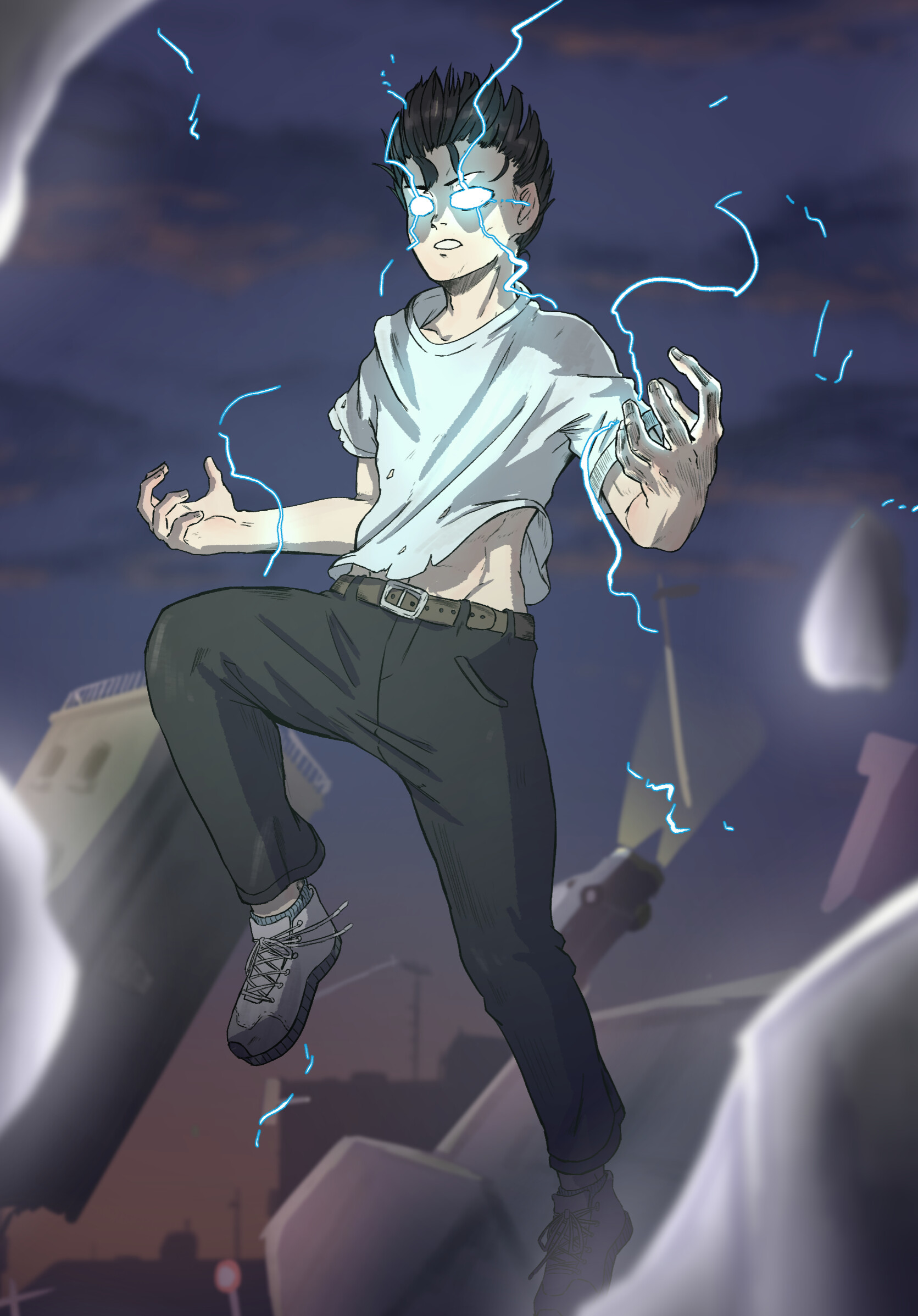 ArtStation - Mob 100 fan art