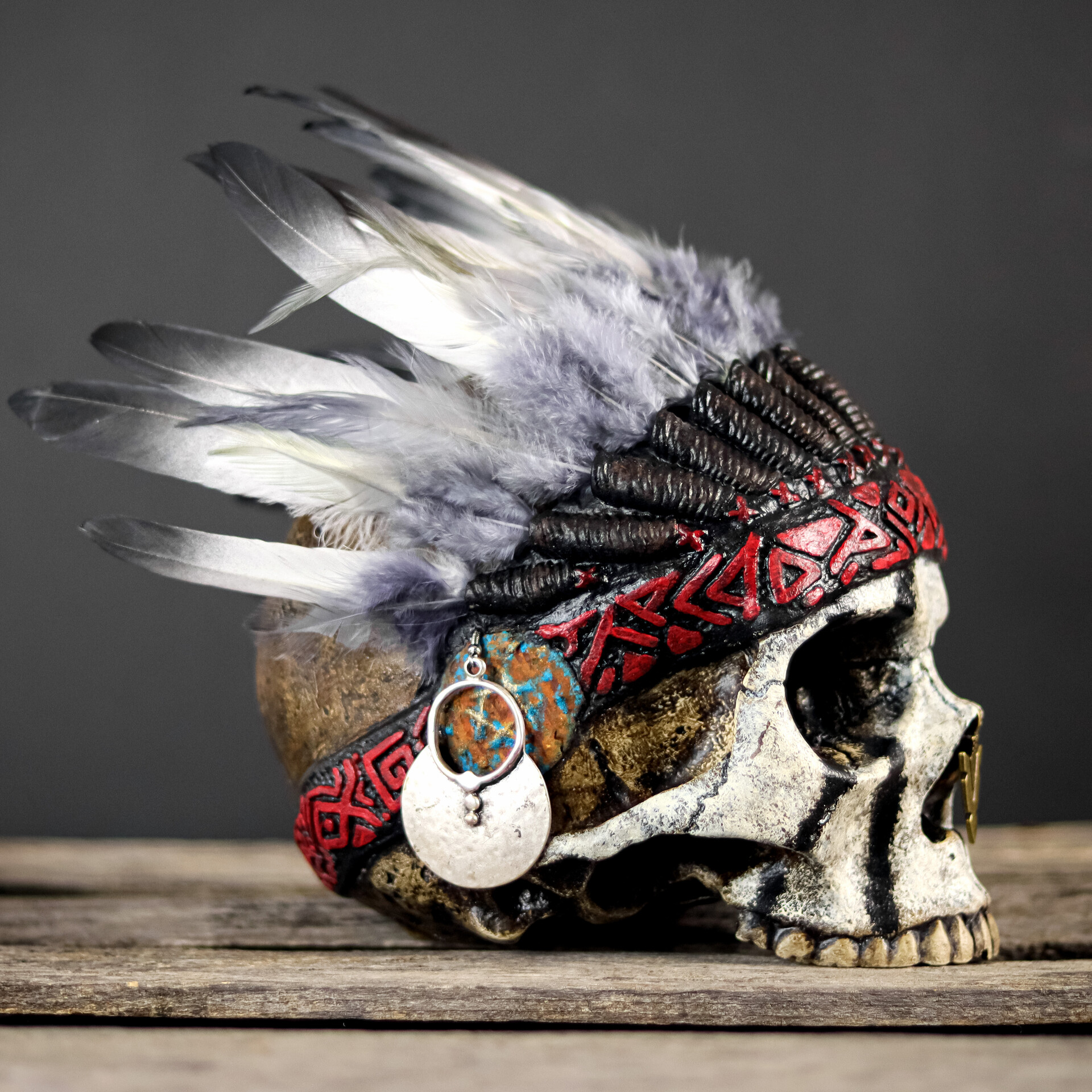 ElearWorks - Calian "The Warrior of Life" - Native American Skull