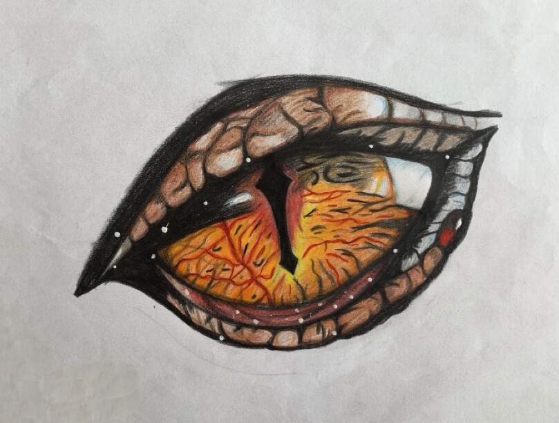 The Hobbit Dragon Smaug Eye