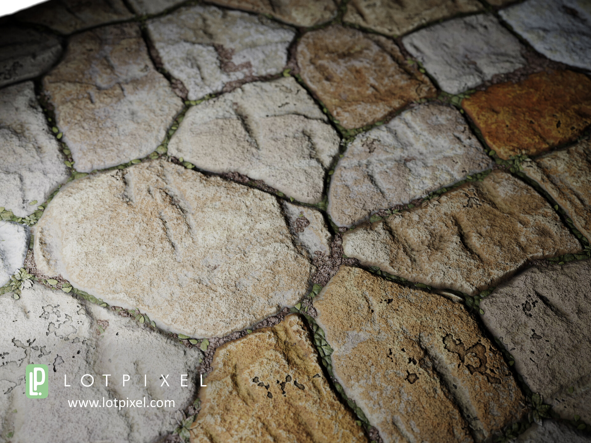 ArtStation - Lotpixel - Texture - 8k - Ground Stone
