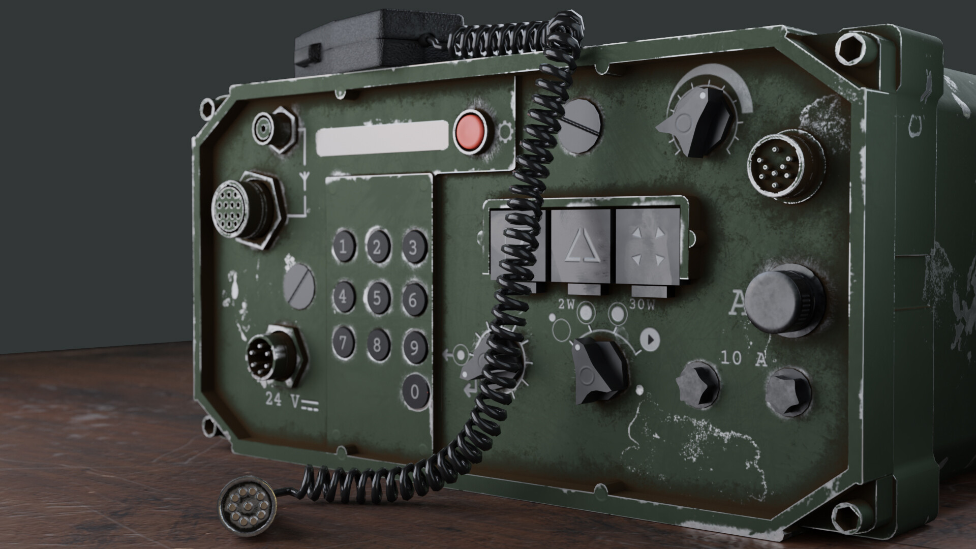 ArtStation - MILITARY DIGITAL RADIO