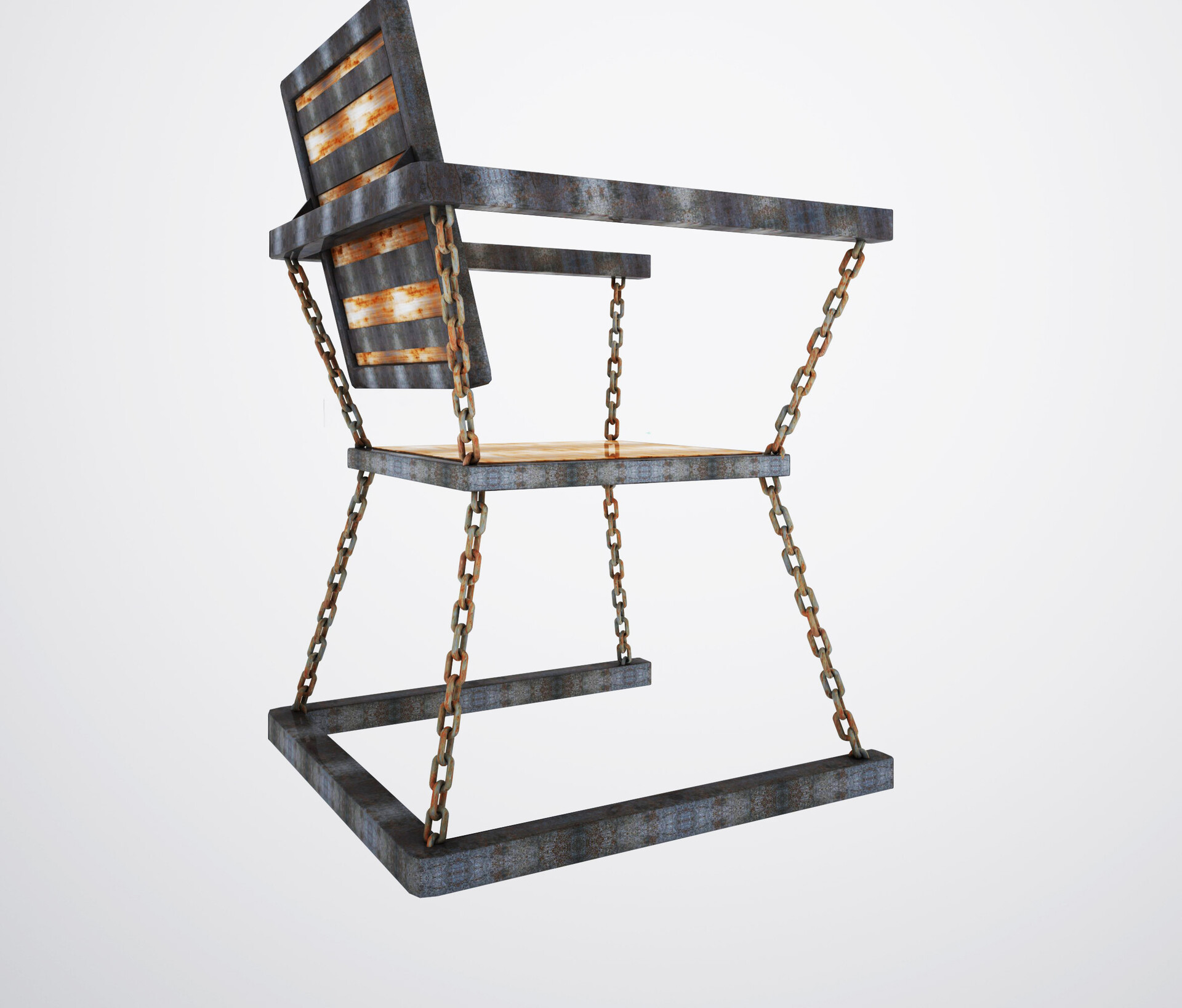 ArtStation - Metal chair