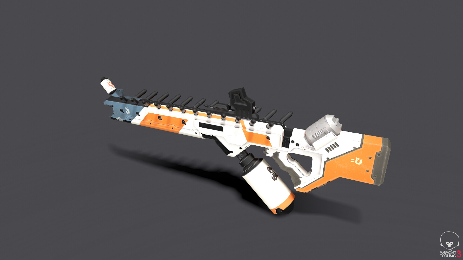 ArtStation - District 9 alien rifle