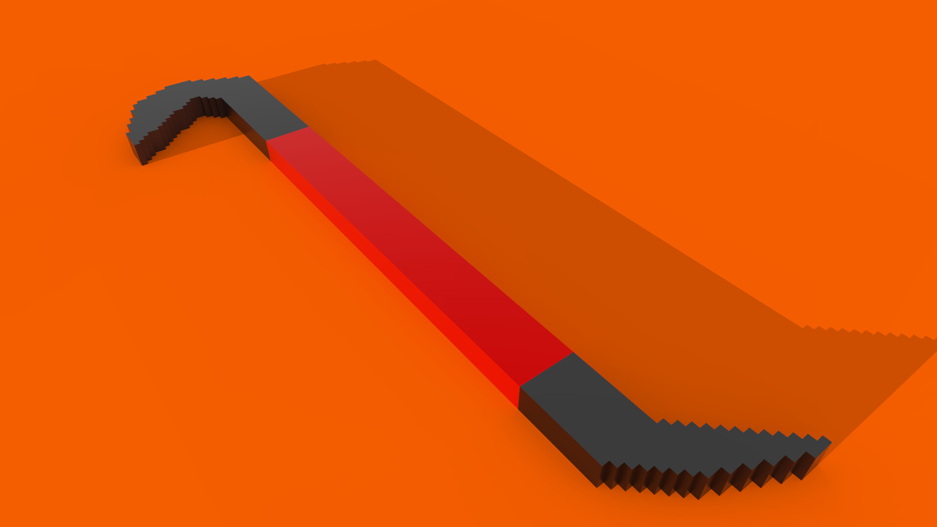 ArtStation - Voxel crowbar