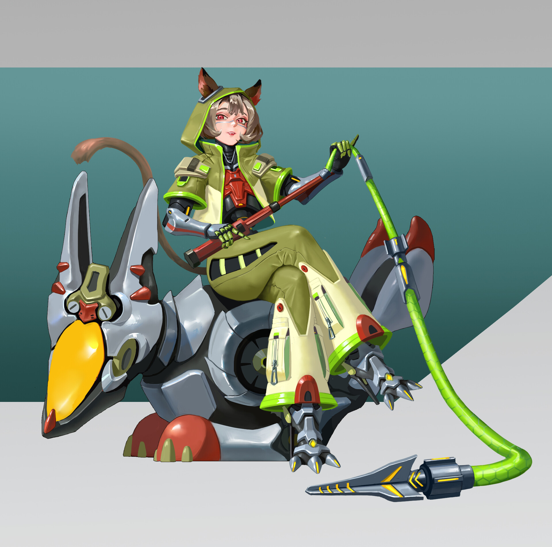 ArtStation - animal tamer character design