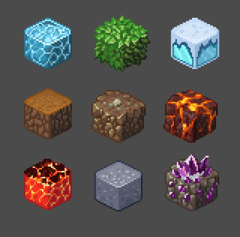 ArtStation - [pixel art] background tile