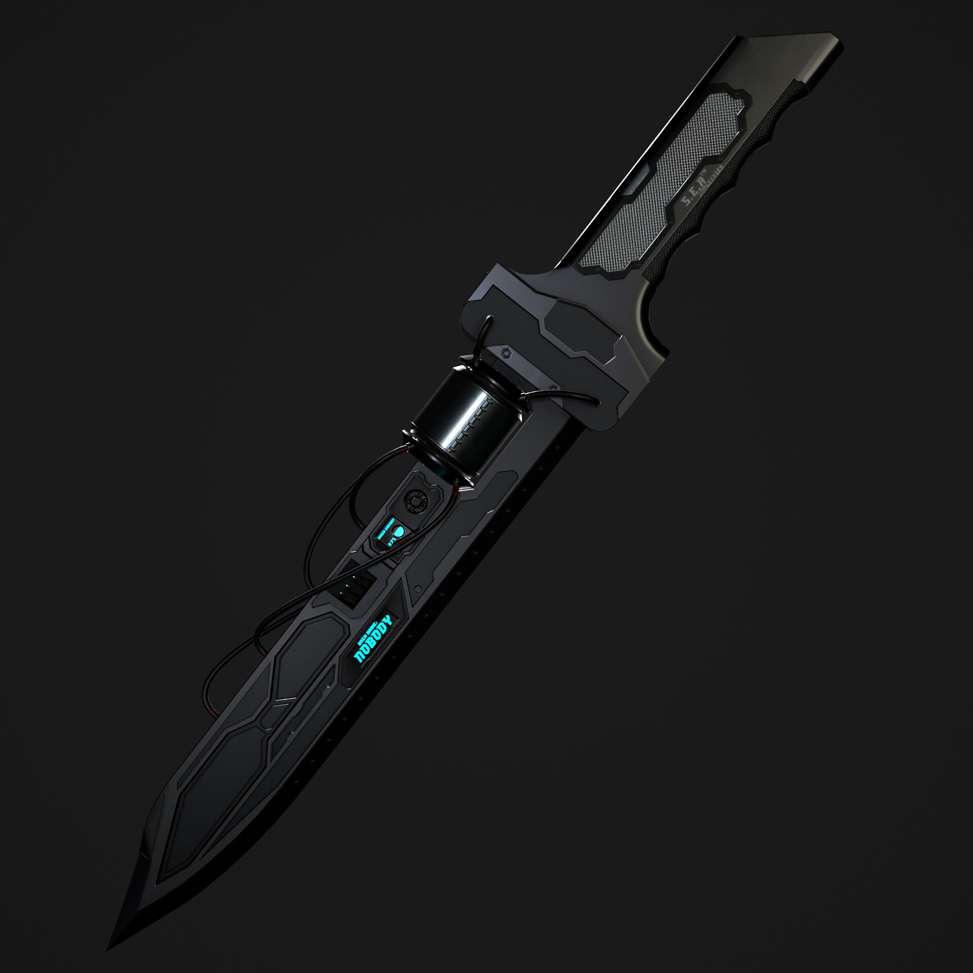 ArtStation - Sci-Fi Knife, Luffman