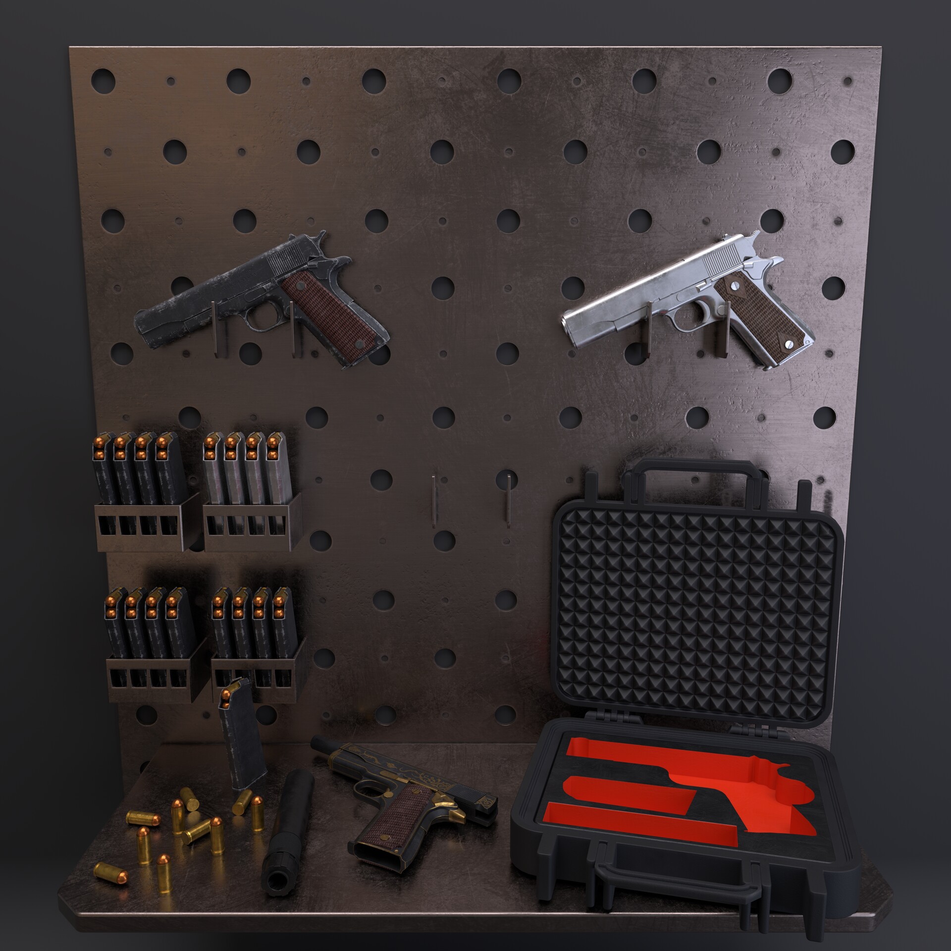 ArtStation - Colt M1911