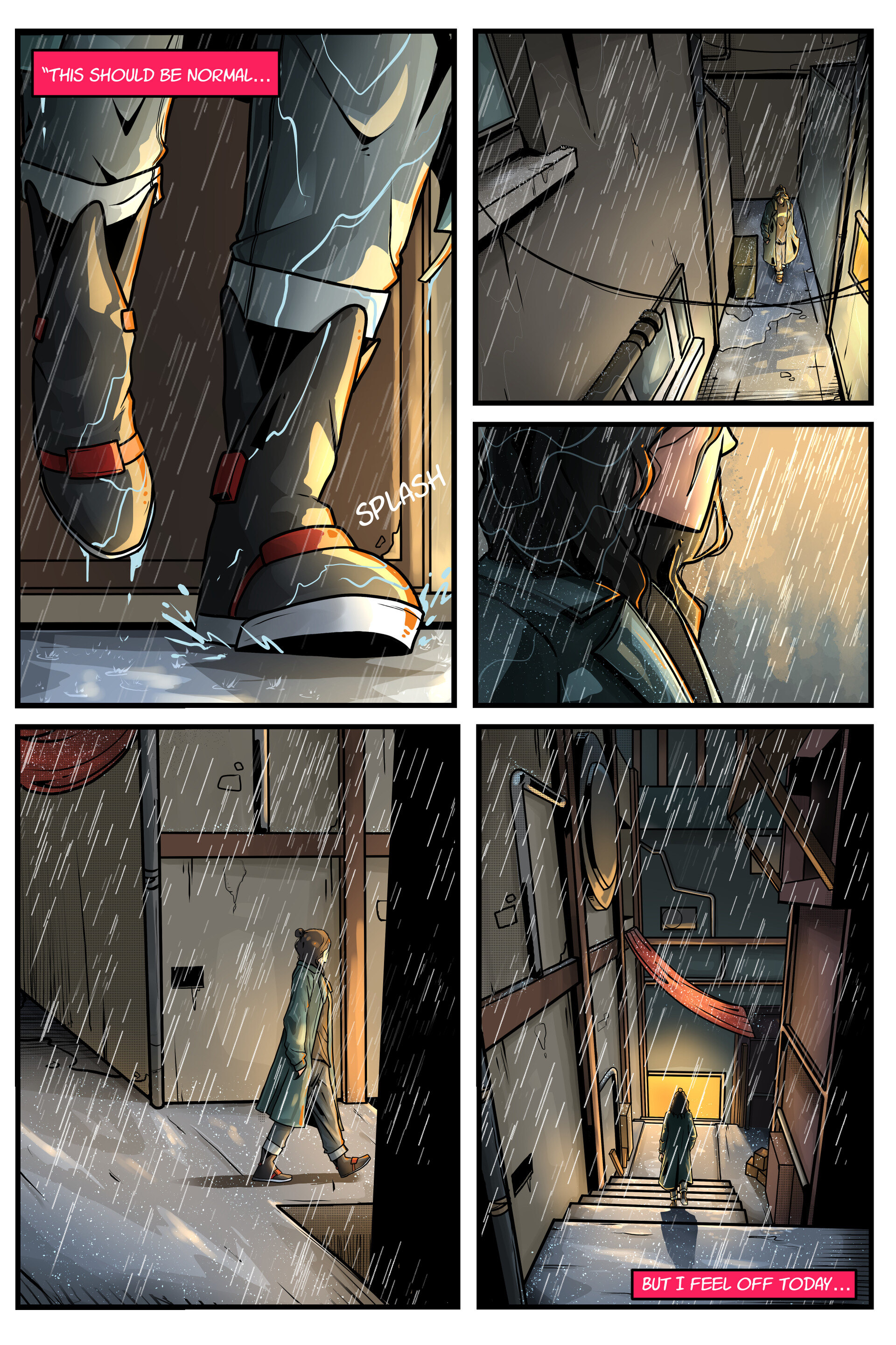 ArtStation - Raina updated comic pages