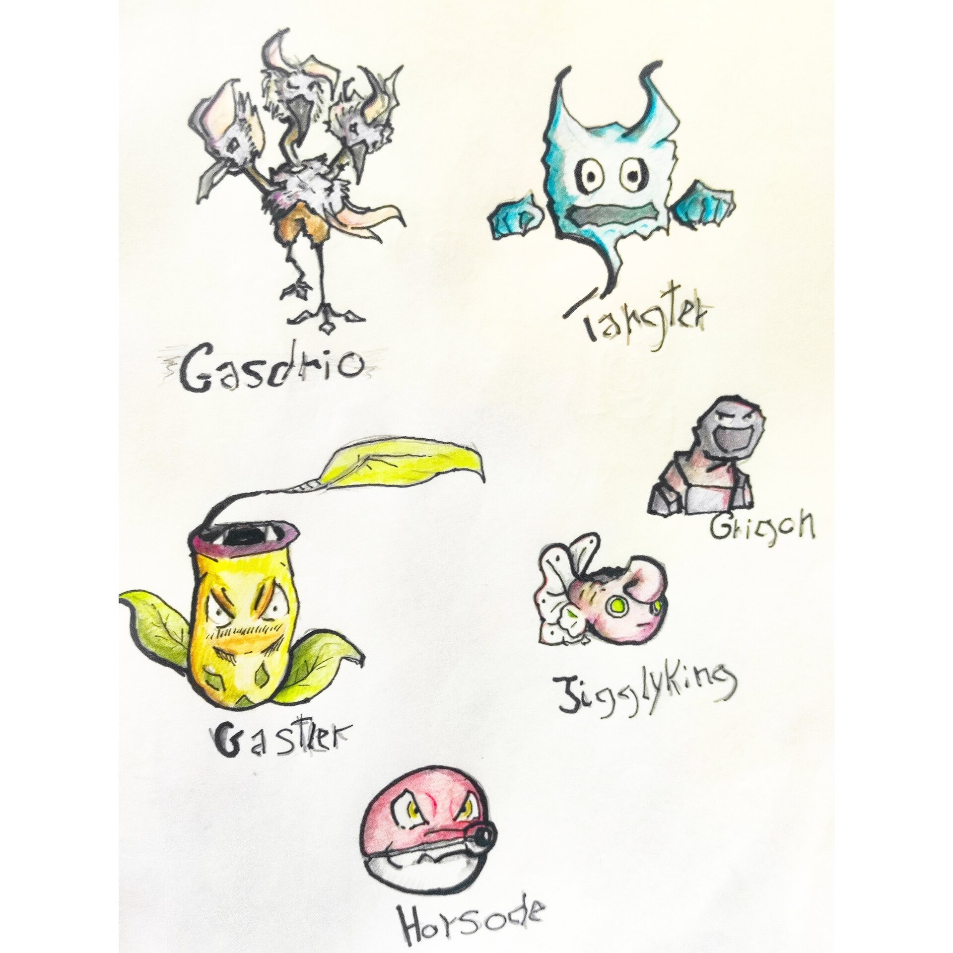 ArtStation - Pokemon Fusions