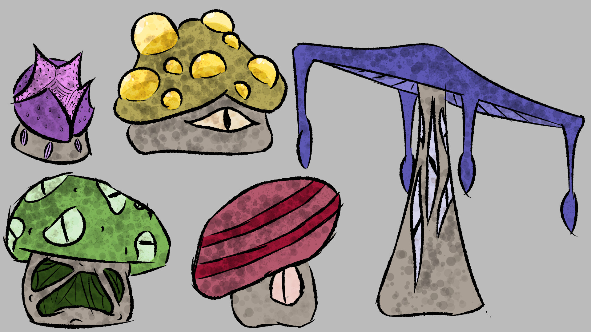 ArtStation - Shrooms