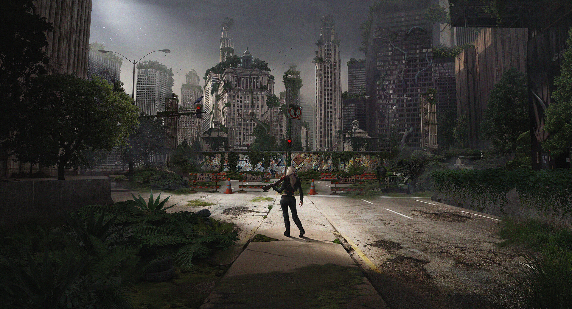 ArtStation - Post Apocalypse City