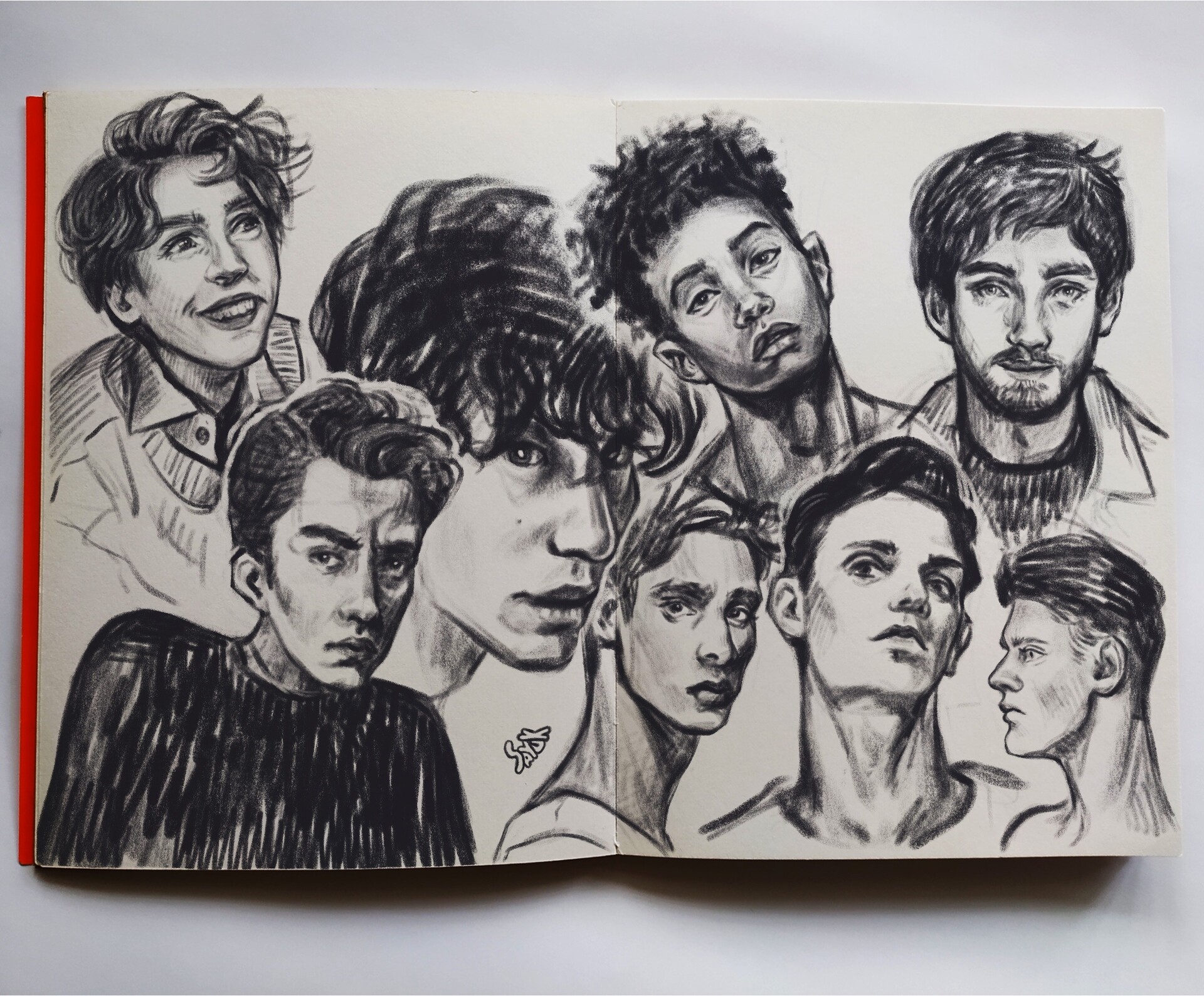 ArtStation - Fast sketches of portraits