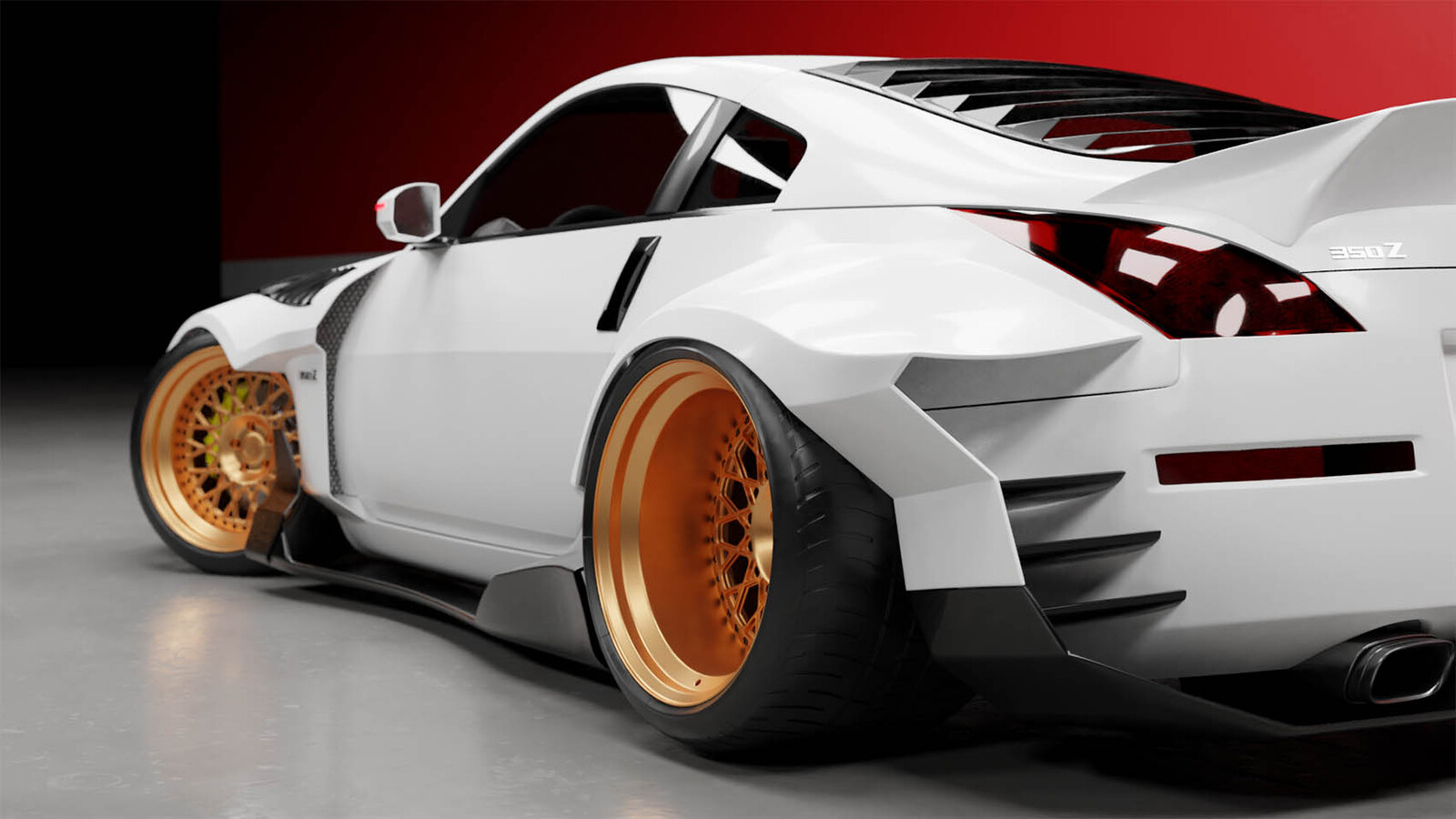 Nick Naethuijs - Nissan 350Z Widebody concept