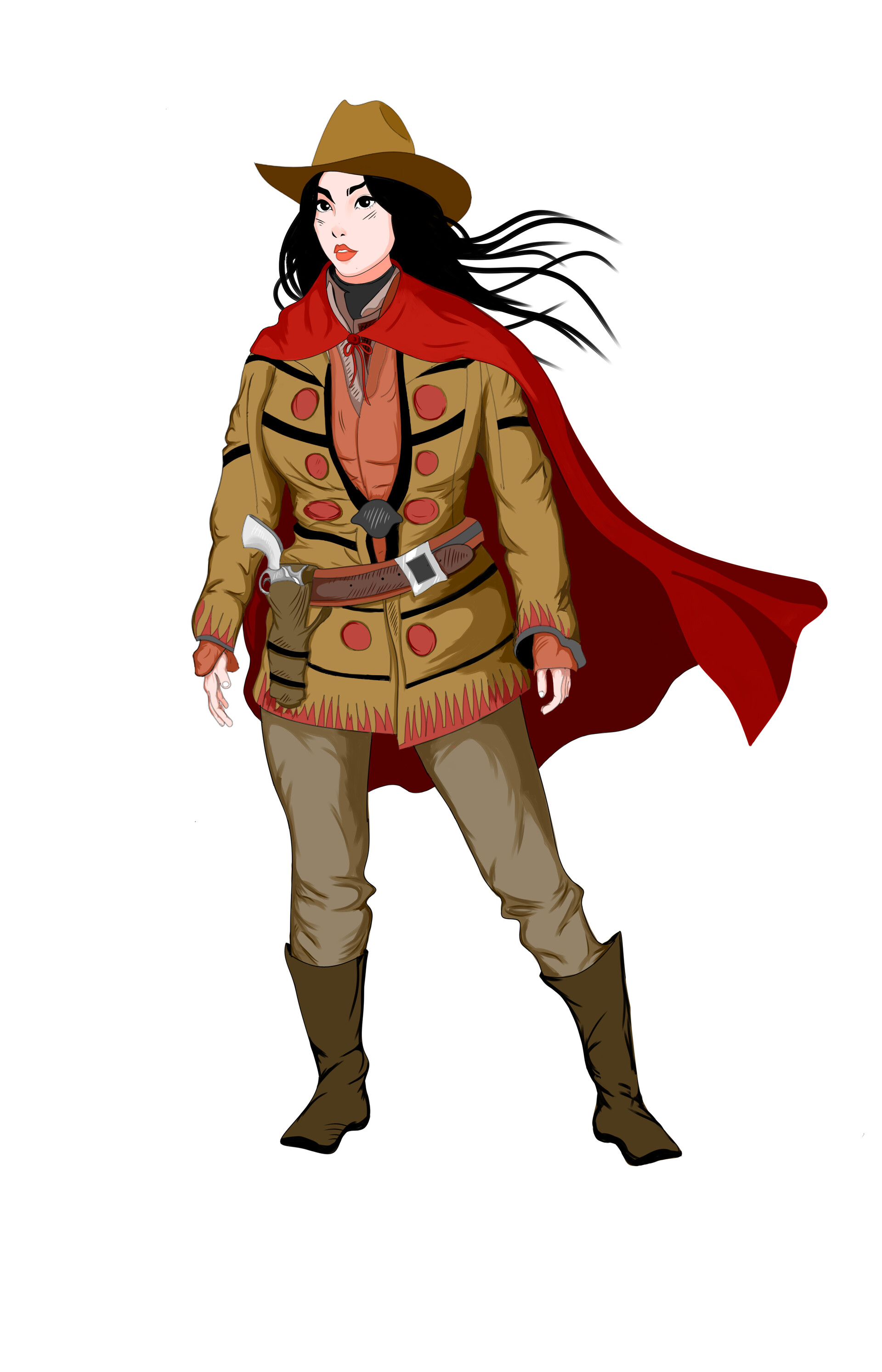 ArtStation - cowboy girl
