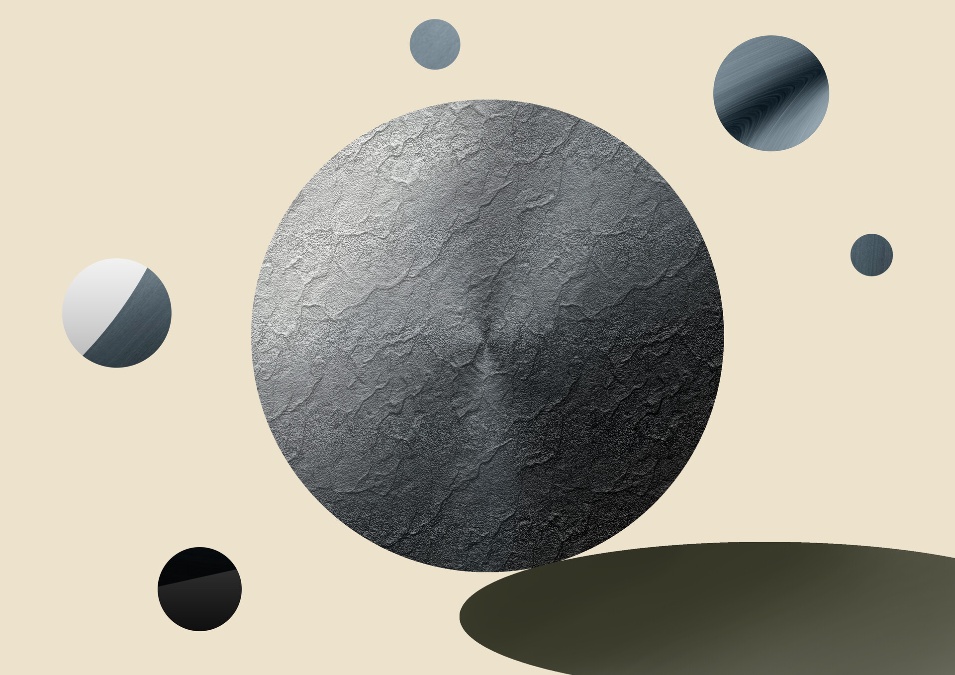 ArtStation - Metallic circle