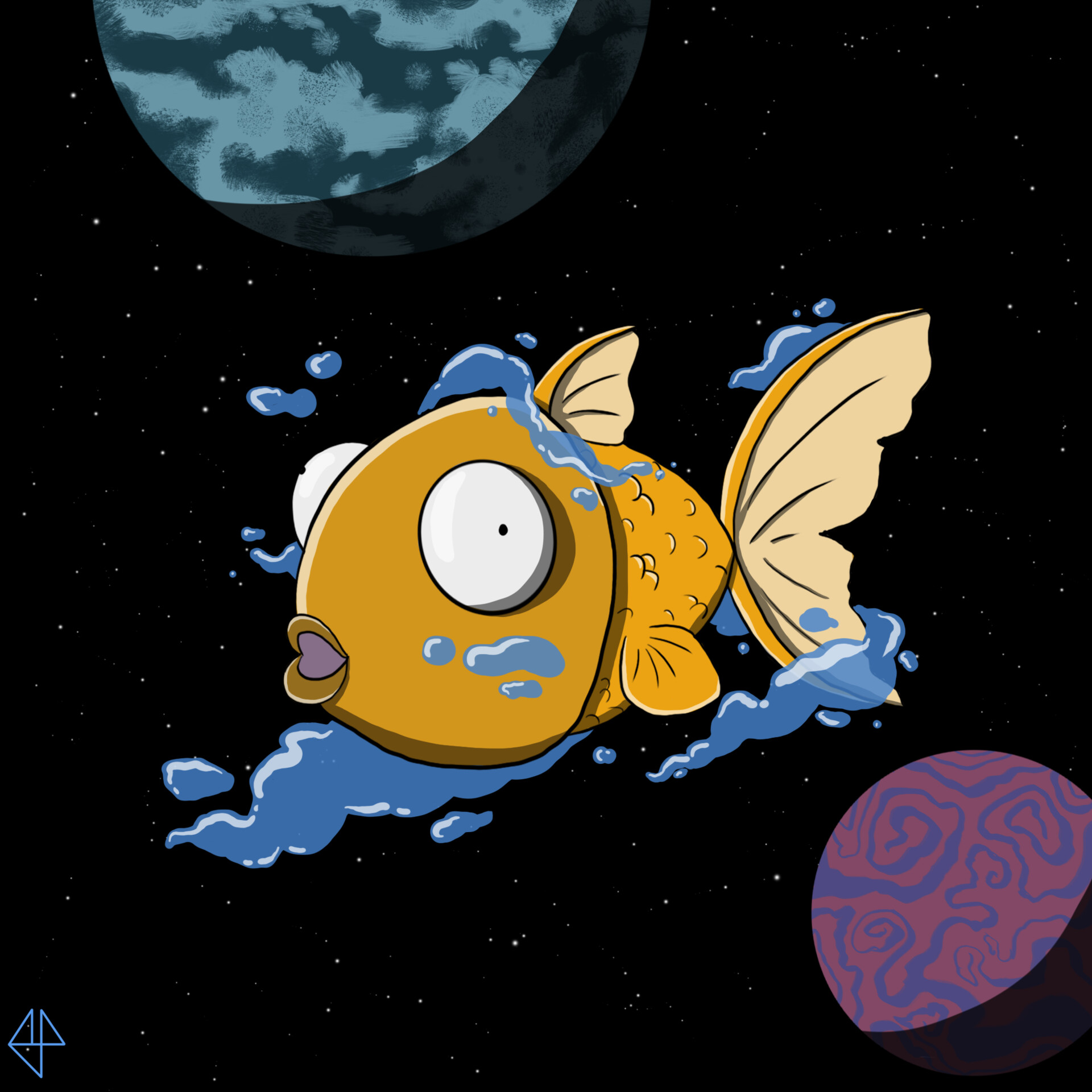 ArtStation - space fish