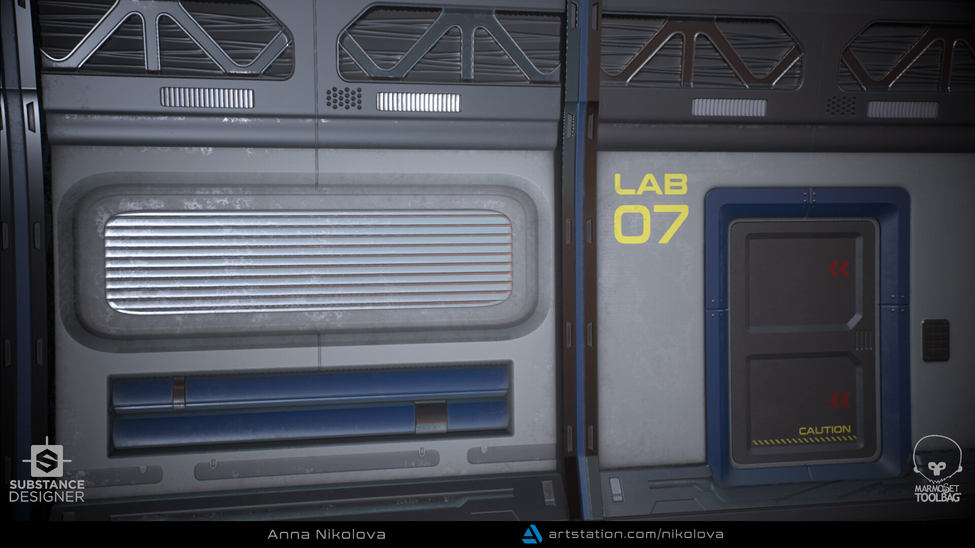 Anna Nikolova - Sci-fi Walls