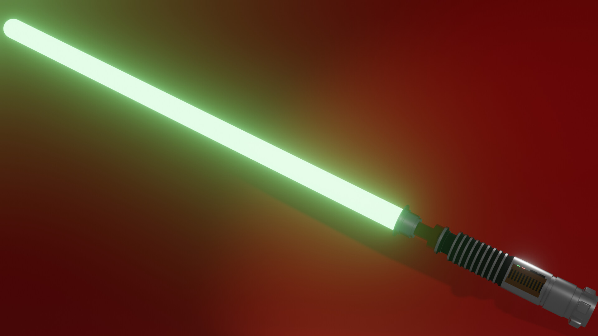 ArtStation - Luke's lightsaber