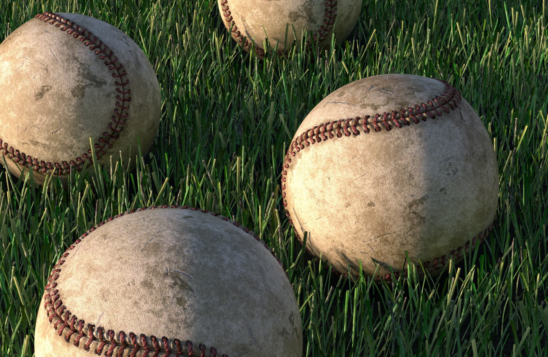 ArtStation - Base Ball Environment Study