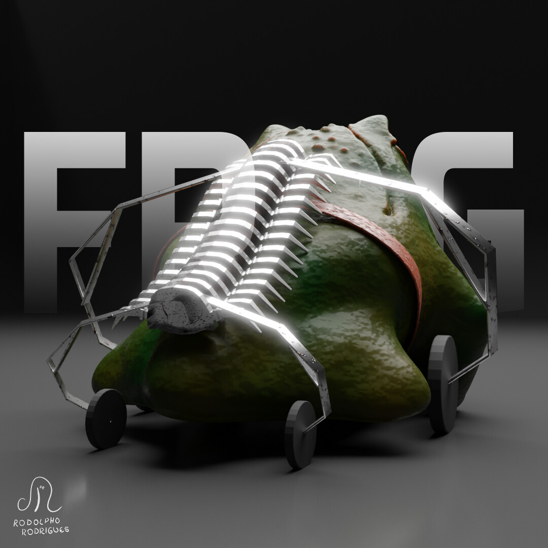 ArtStation - Mutant Frog