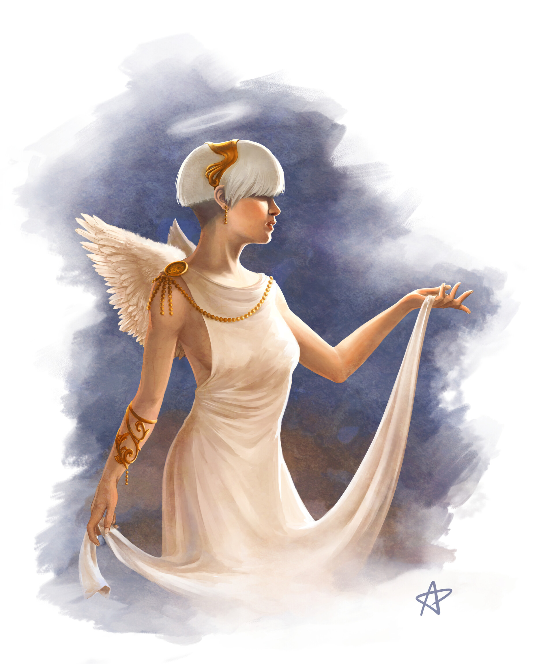 ArtStation - Sweet angel