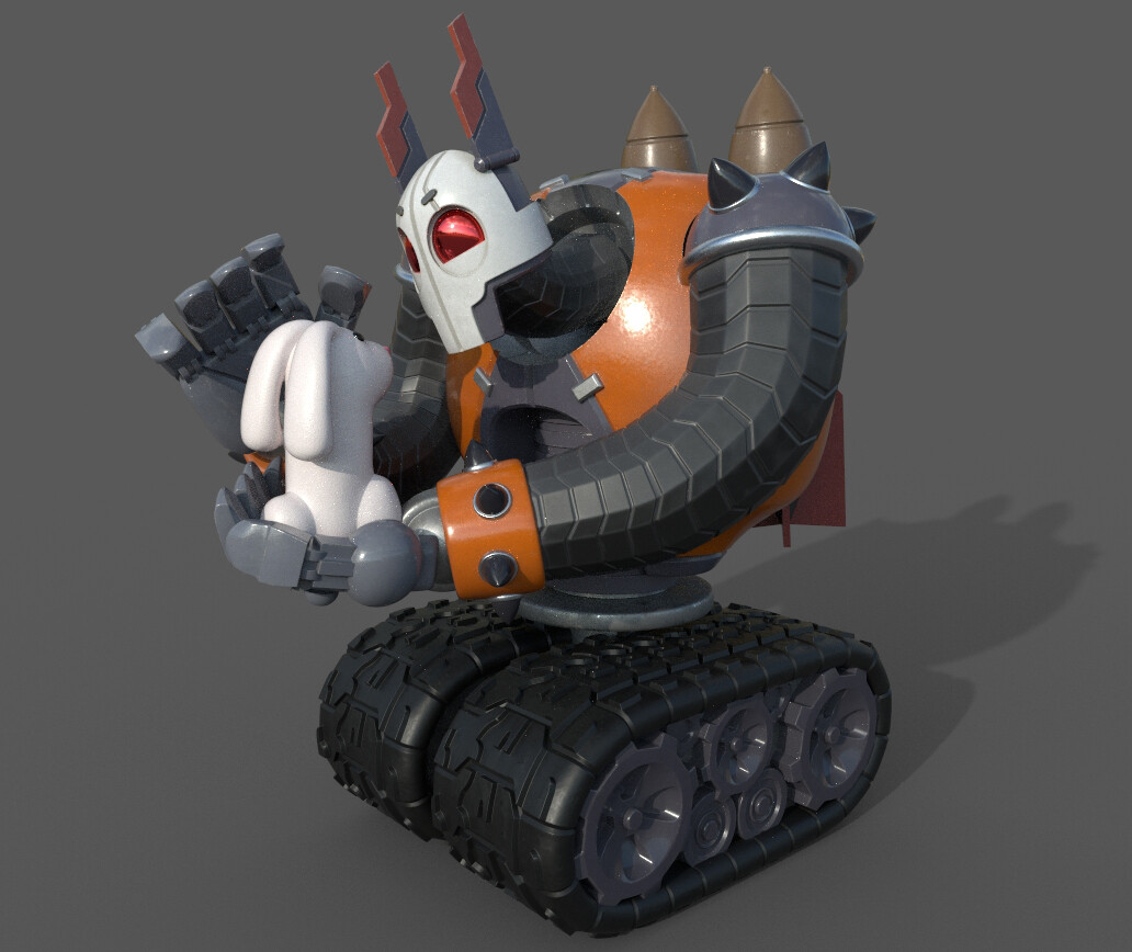 ArtStation - Robot Stylized