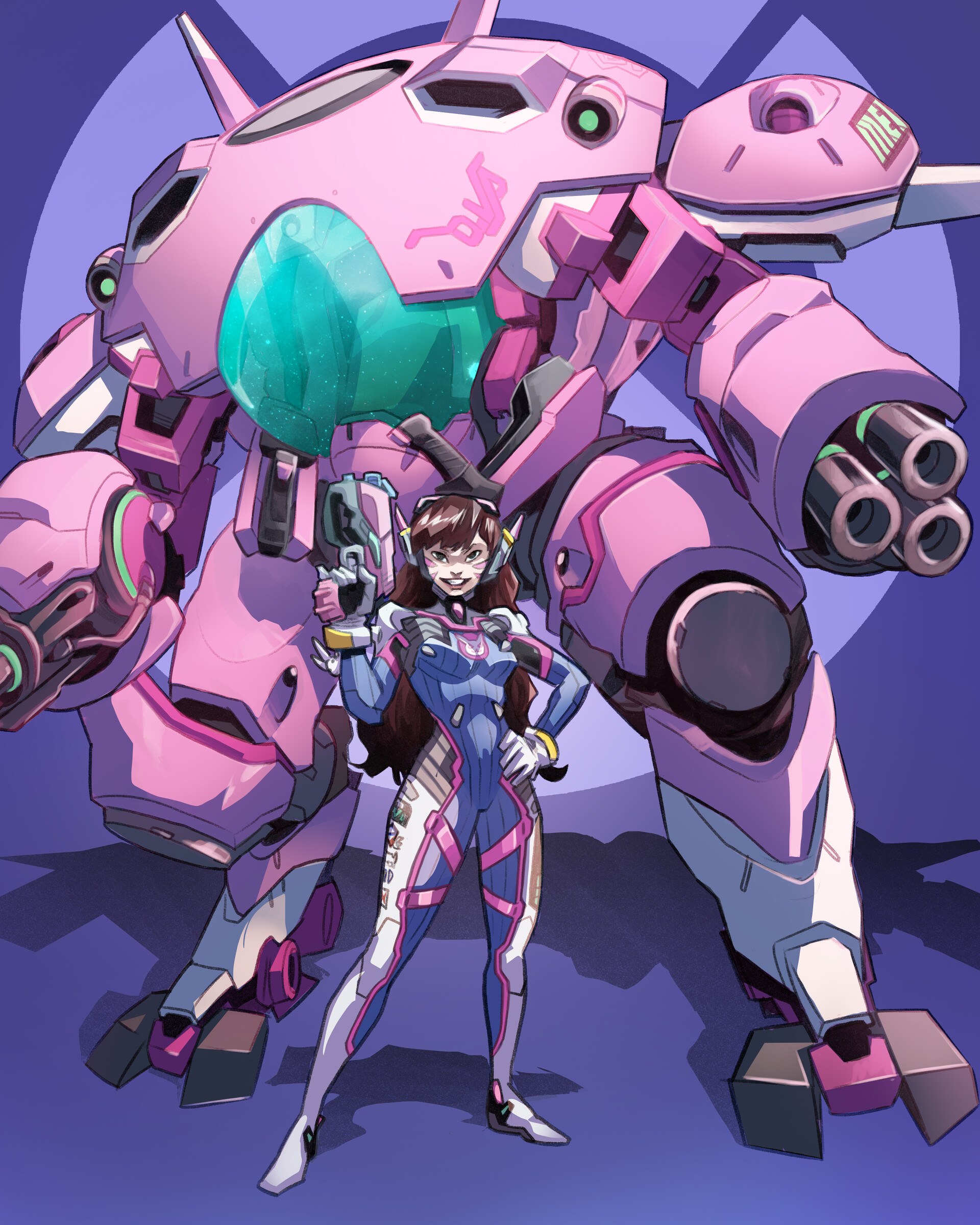 ArtStation - Overwatch - D.Va