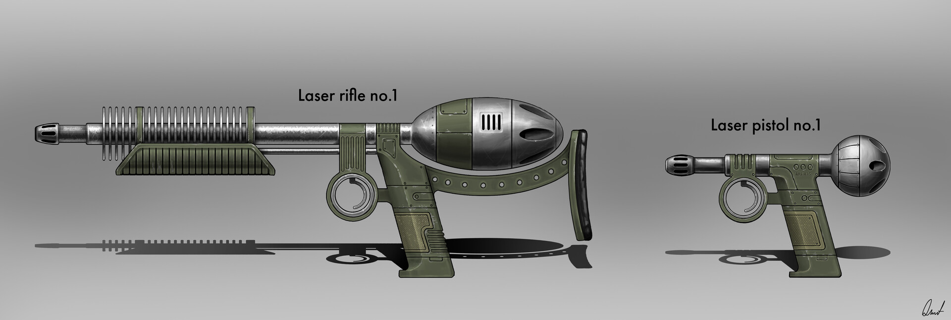 ArtStation - Laser weapons