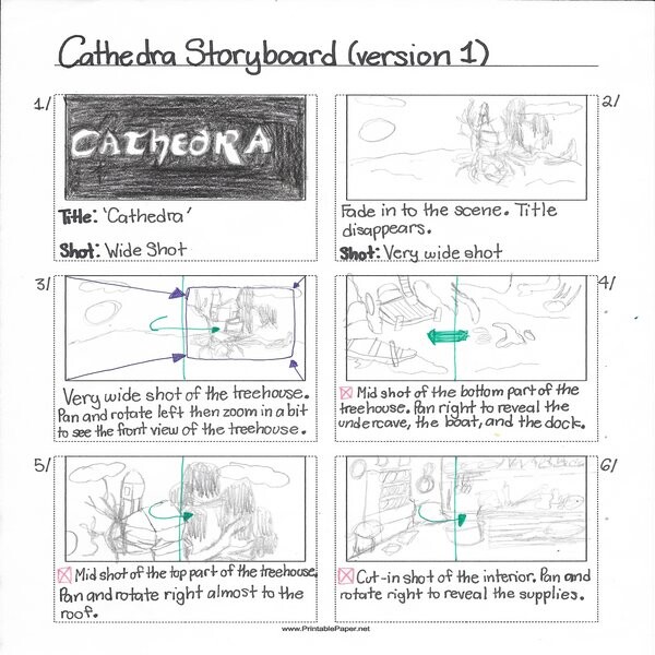 ArtStation - Cathedra Storyboard Version 1