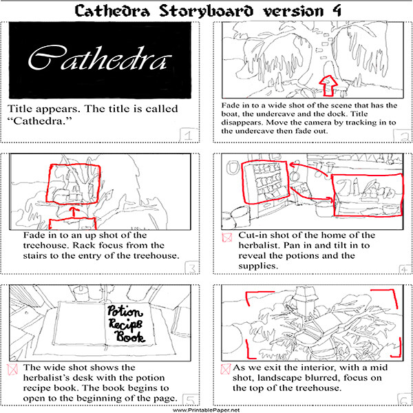 ArtStation - Cathedra Storyboard Version 4
