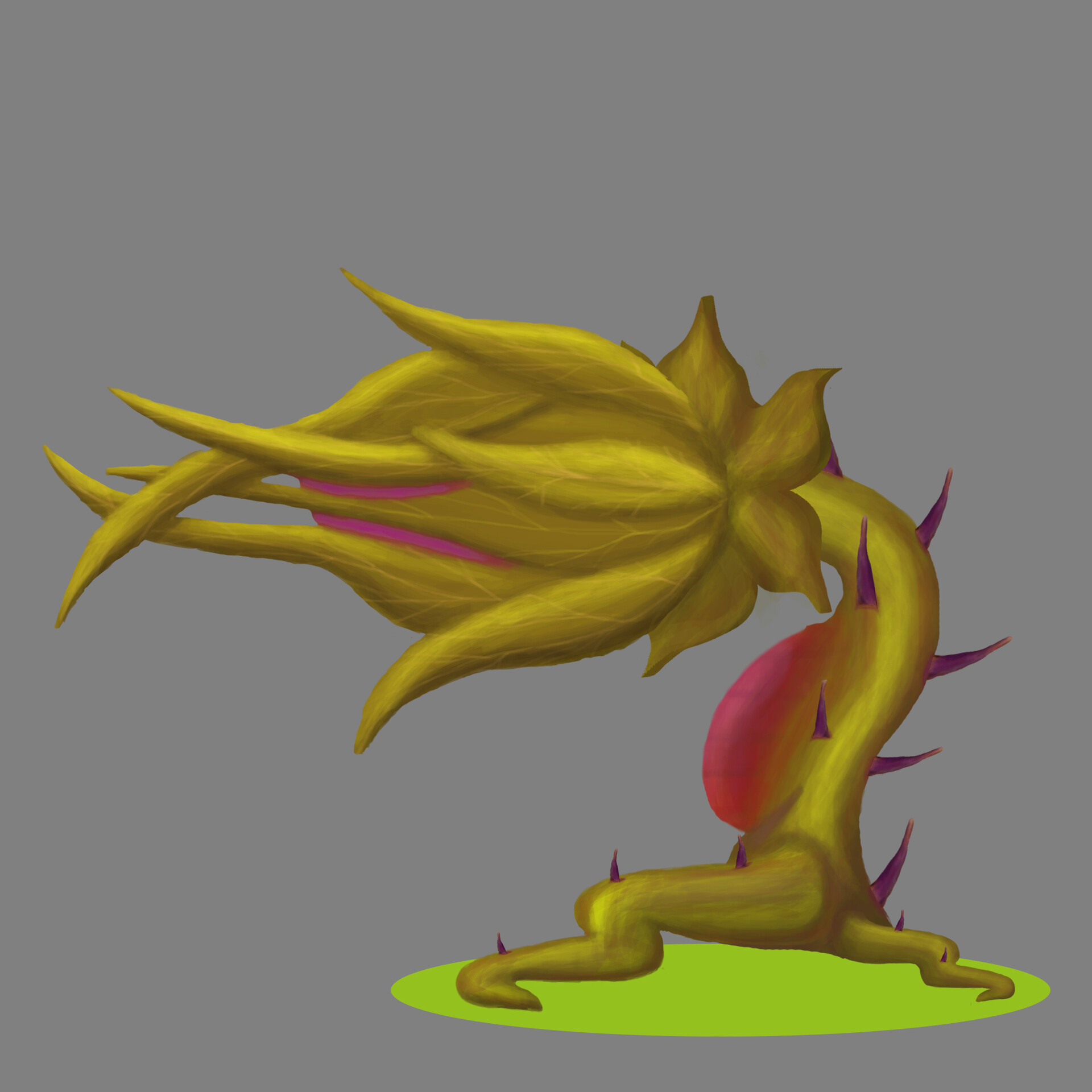 ArtStation - Monster_Flower