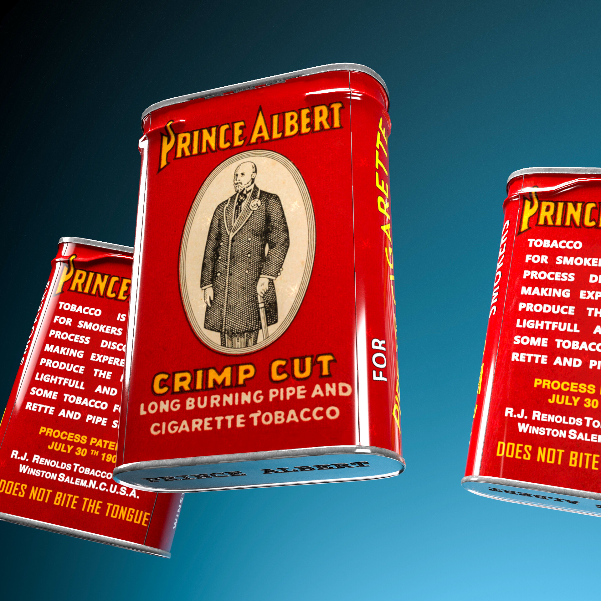 ArtStation - Tobacco Tin Can | 3D Game Assets Modeling