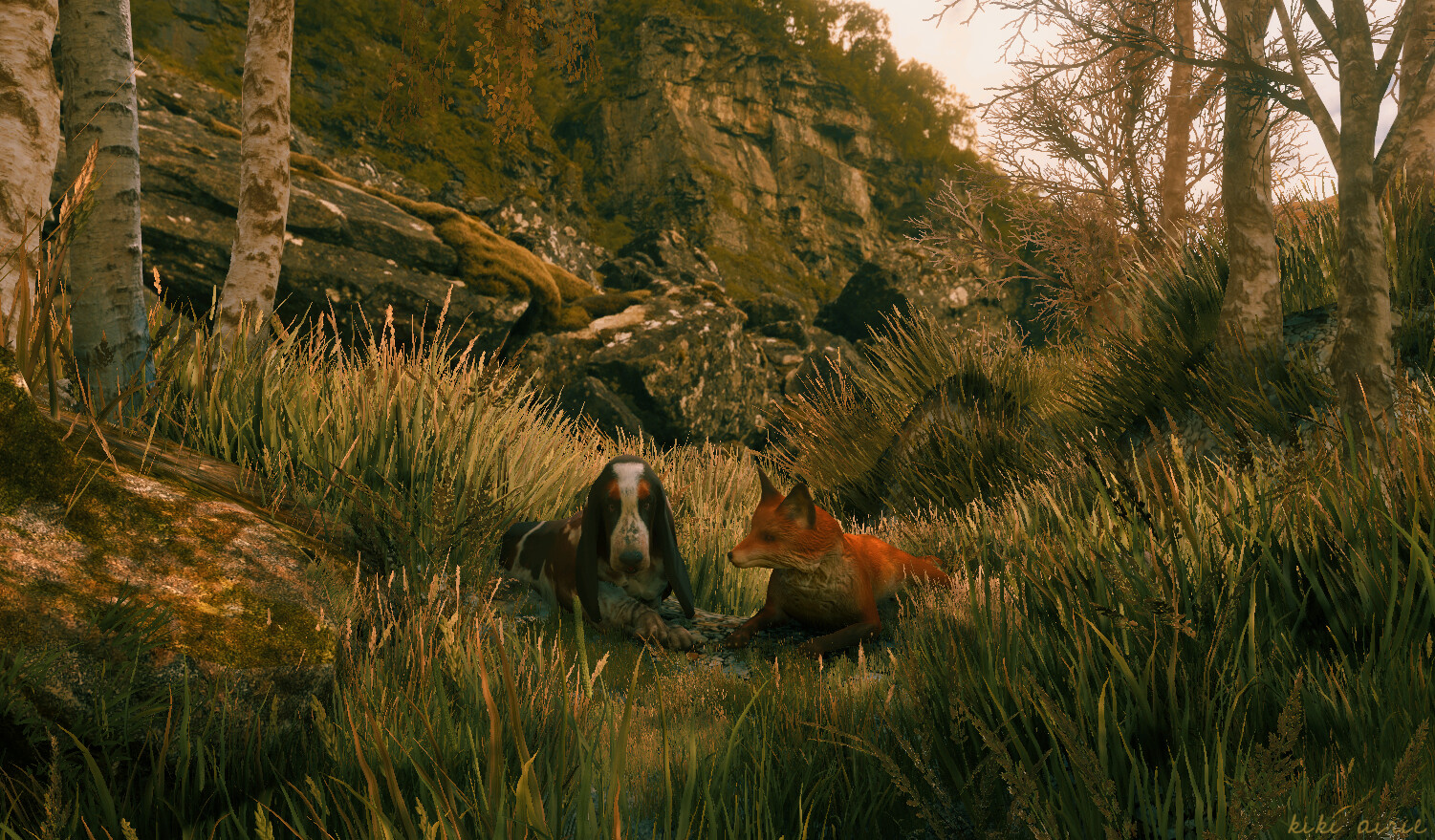 ArtStation - Fox & Hound