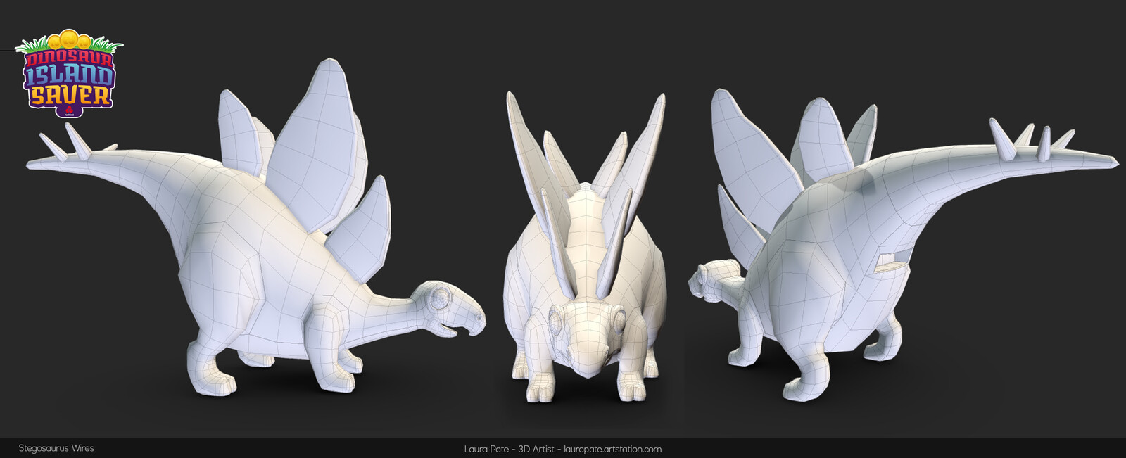 Laura Pate - Stegosaurus - Island Saver