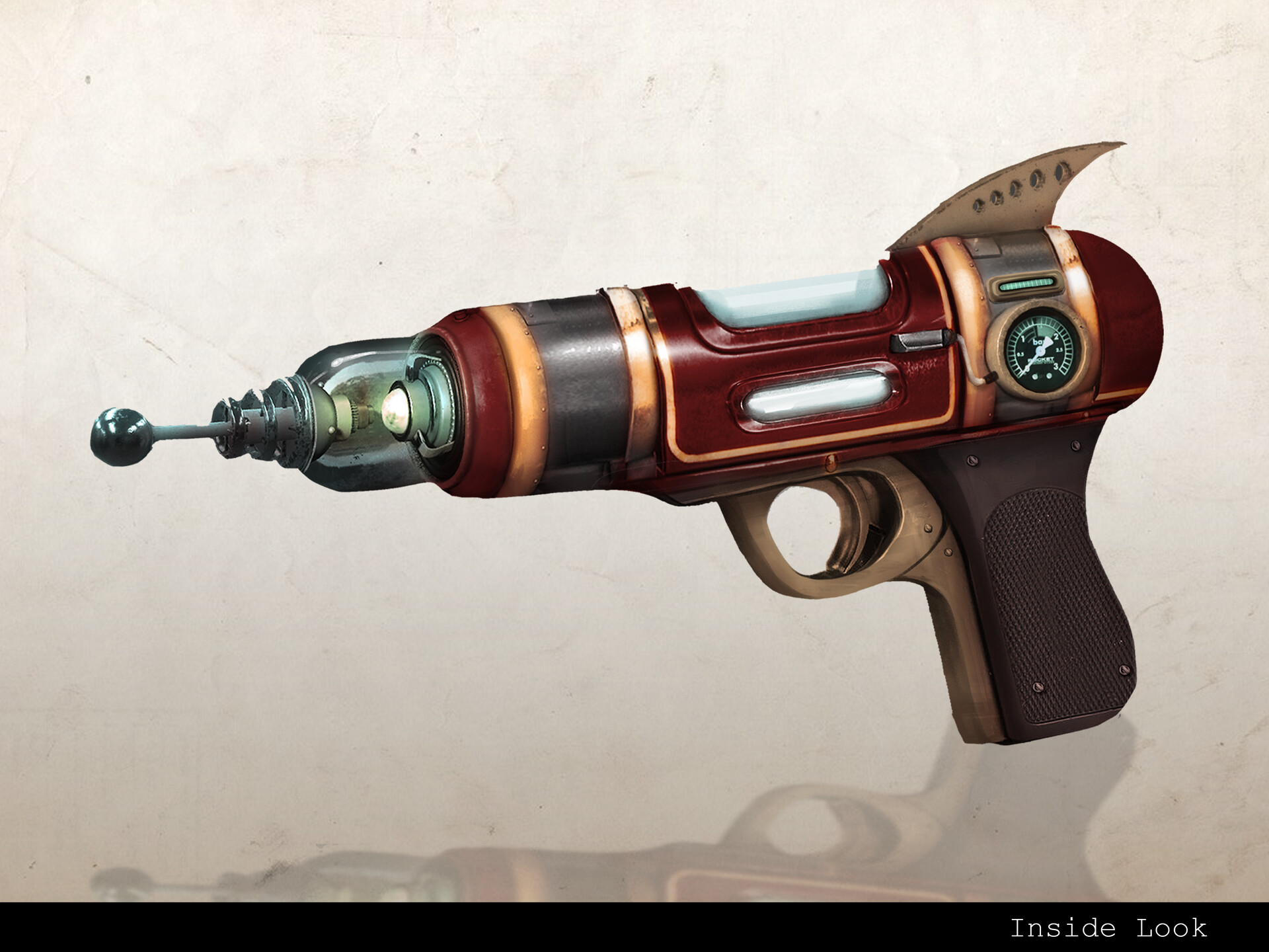 ArtStation - Retrofuture Raygun