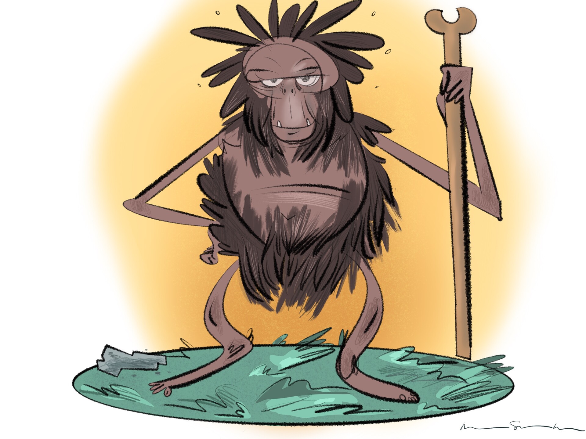 ArtStation - Back in the old days.