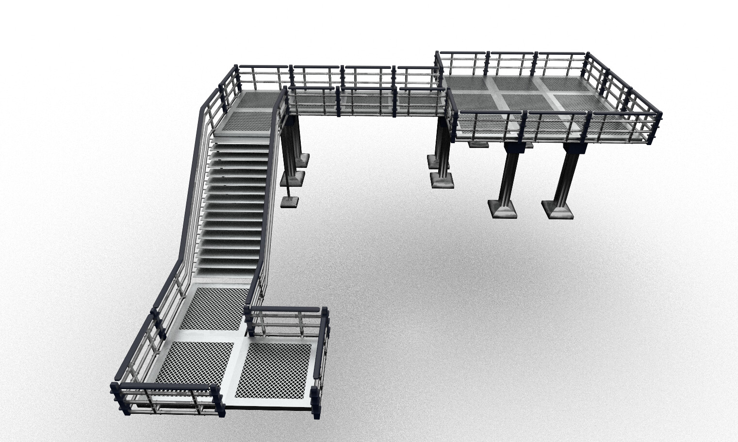 ArtStation - Sci-Fi/Action Assets 4/6 - (Walkway)