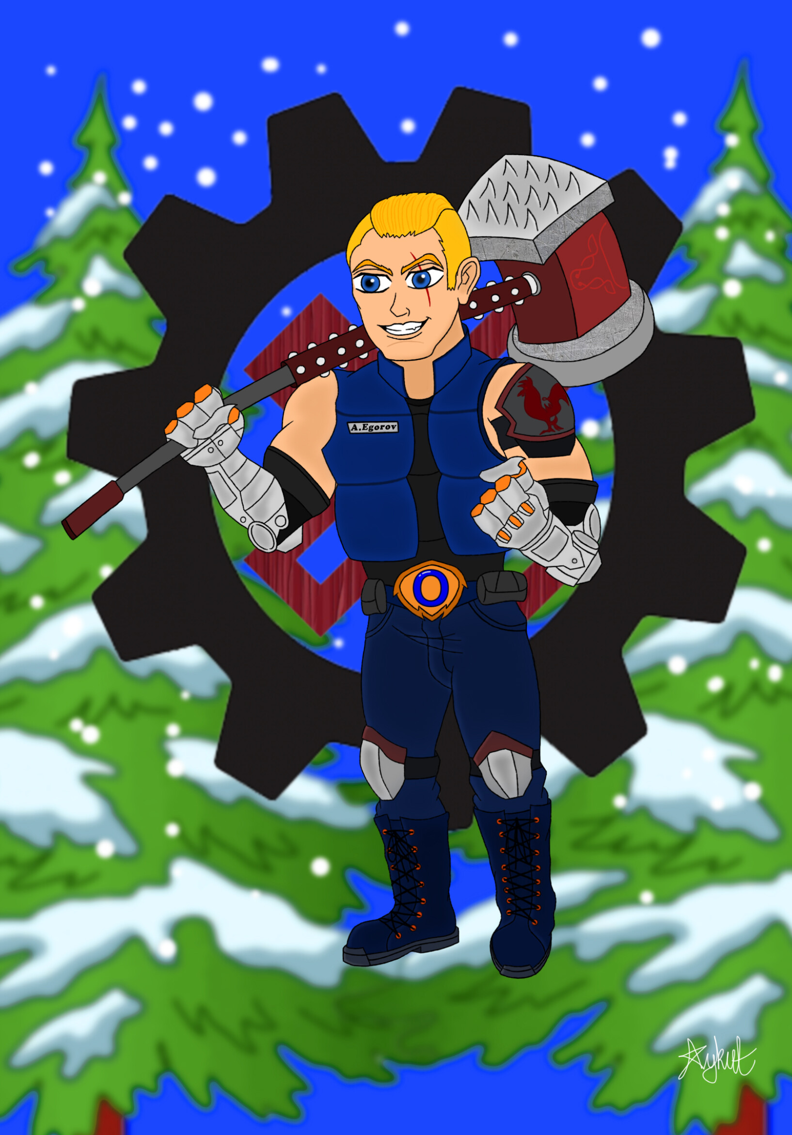 ArtStation - İron Ox - Andrei Egorov