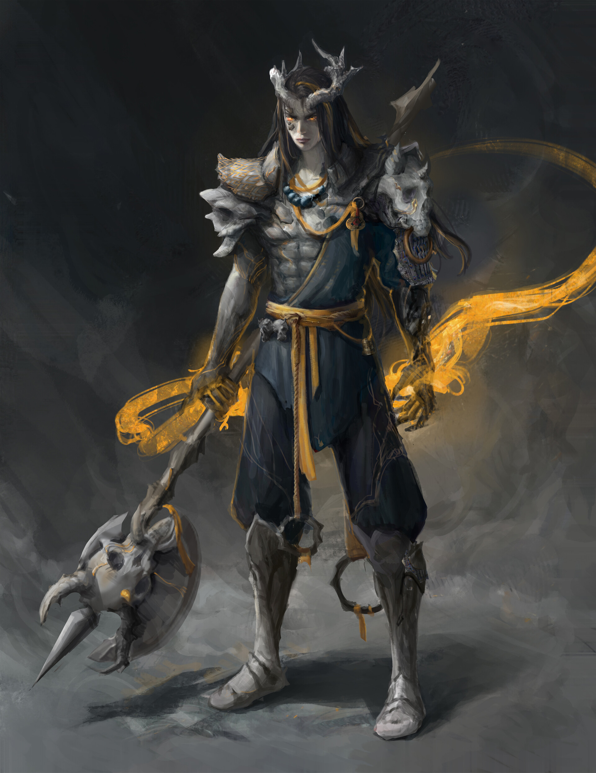 ArtStation - Hei the Demon Queller