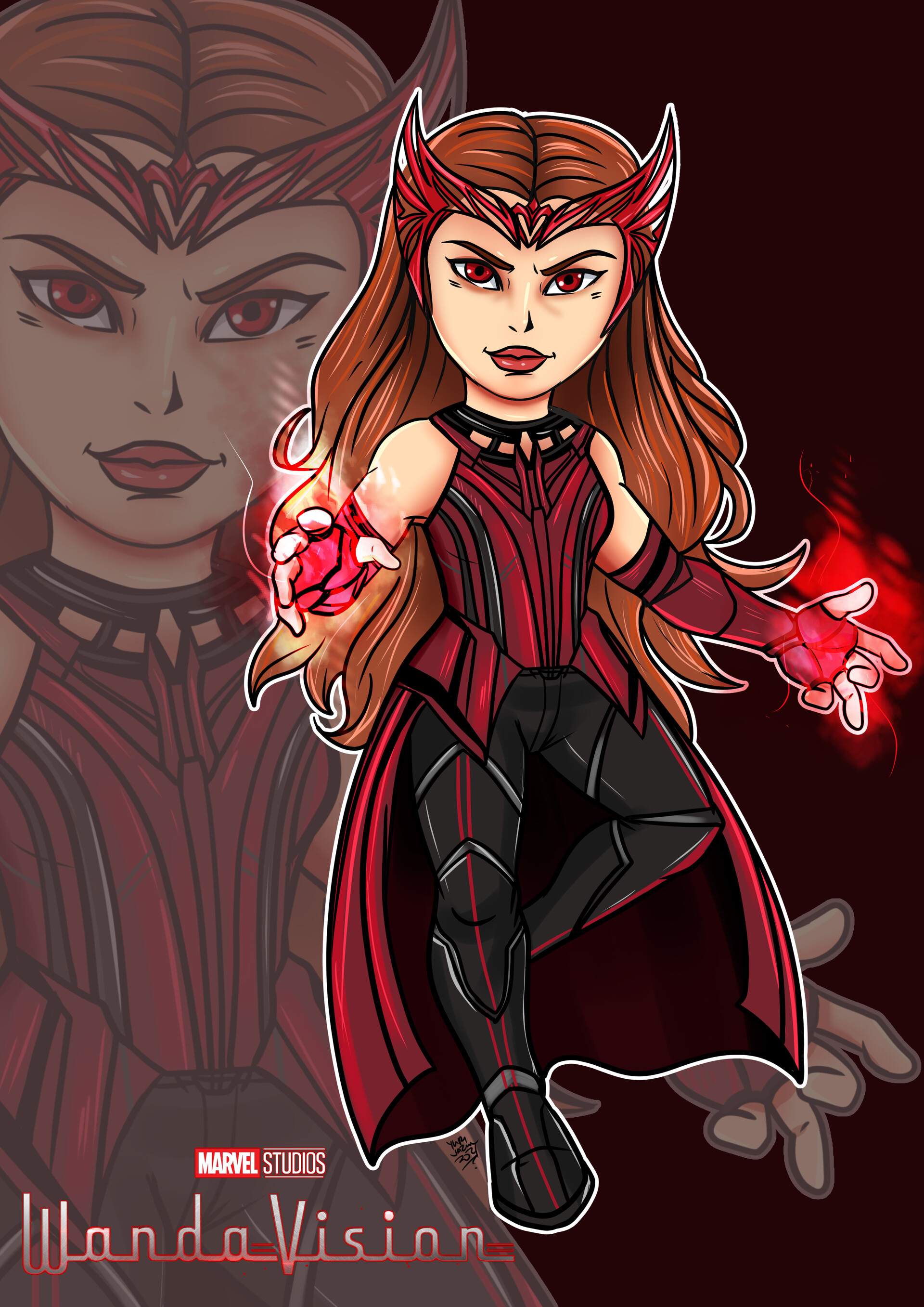 ArtStation - WANDAVISION: SCARLET WITCH