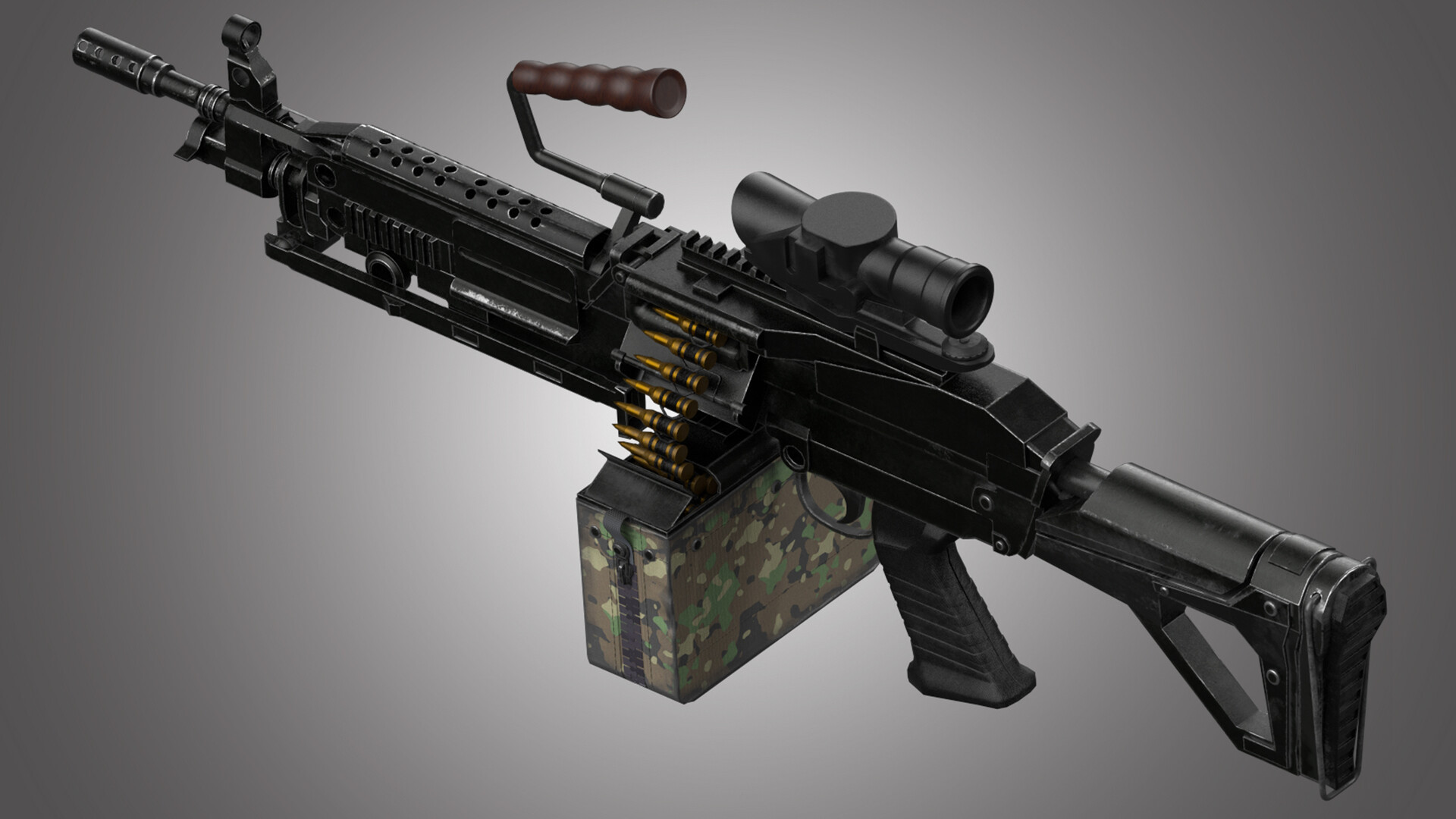 ArtStation - Machine Gun