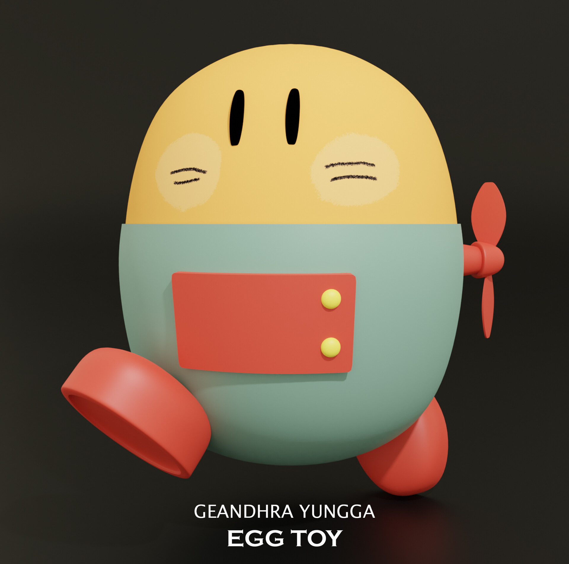 ArtStation - Egg Toy