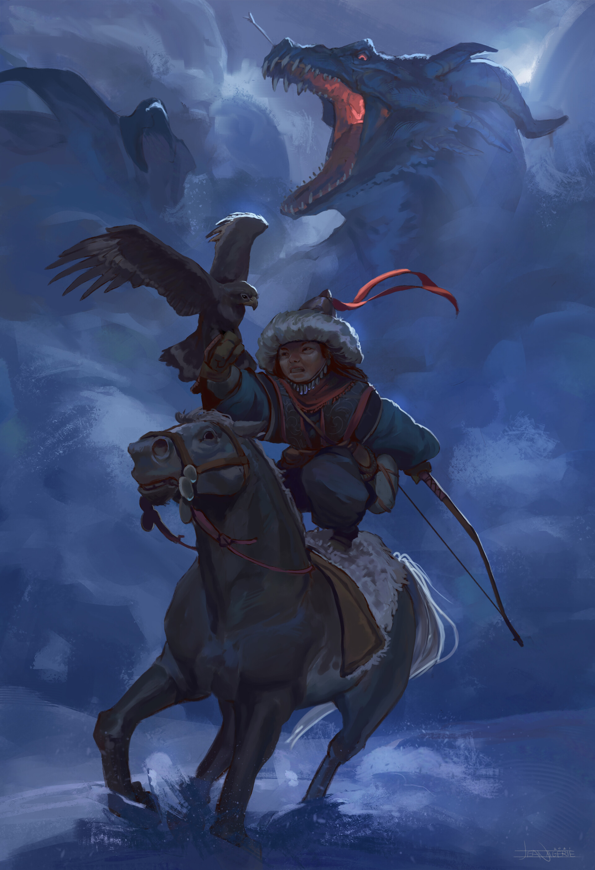 ArtStation - Dragon Hunt