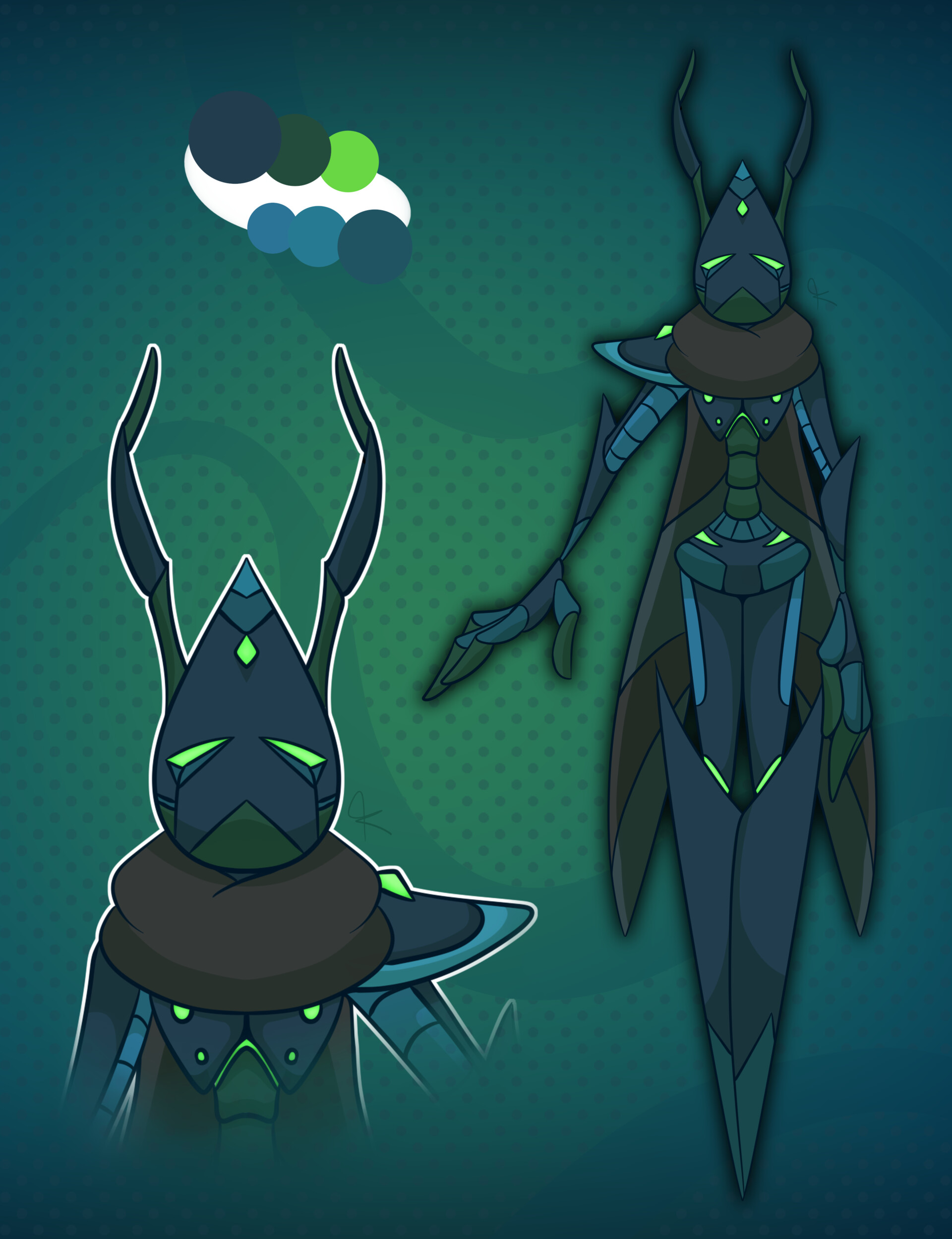 ArtStation - Mantis Character Design