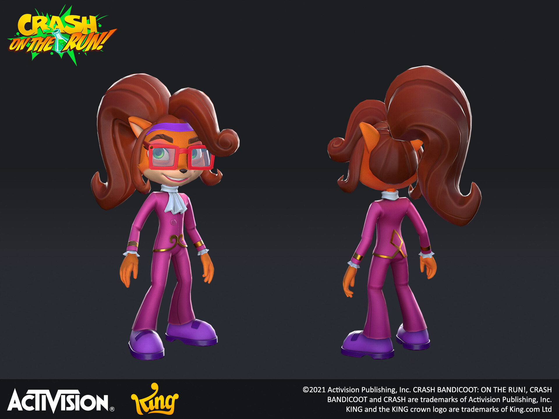 Mattias Rosquist - Disco Costumes - Crash Bandicoot: On The Run!