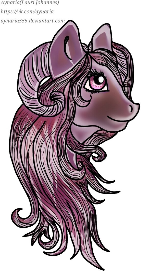 ArtStation - My pony OC - Mudemonis